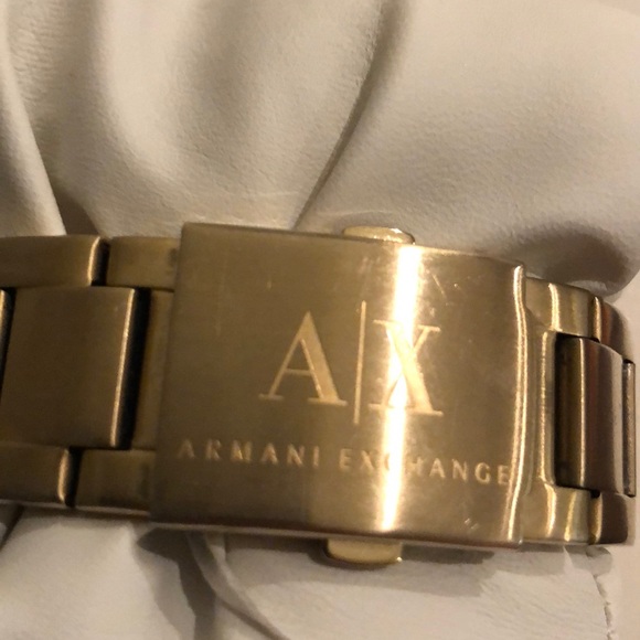Armani Exchange | Accessories | Armani Exchange Gold Watch Ax71 | Poshmark